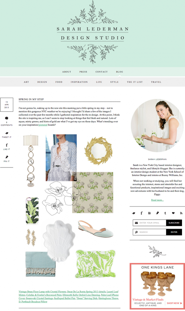 Sarah Lederman Design Studio - cre8d design